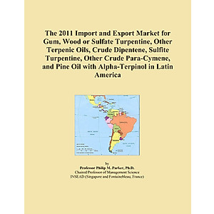 The 2011 Import and Export Market for Gum, Wood or Sulfate Turpentine, Other Terpenic Oils, Crude Dipentene, Sulfite Turpentine, Other Crude ... Pine Oil with Alpha-Terpinol in Latin America