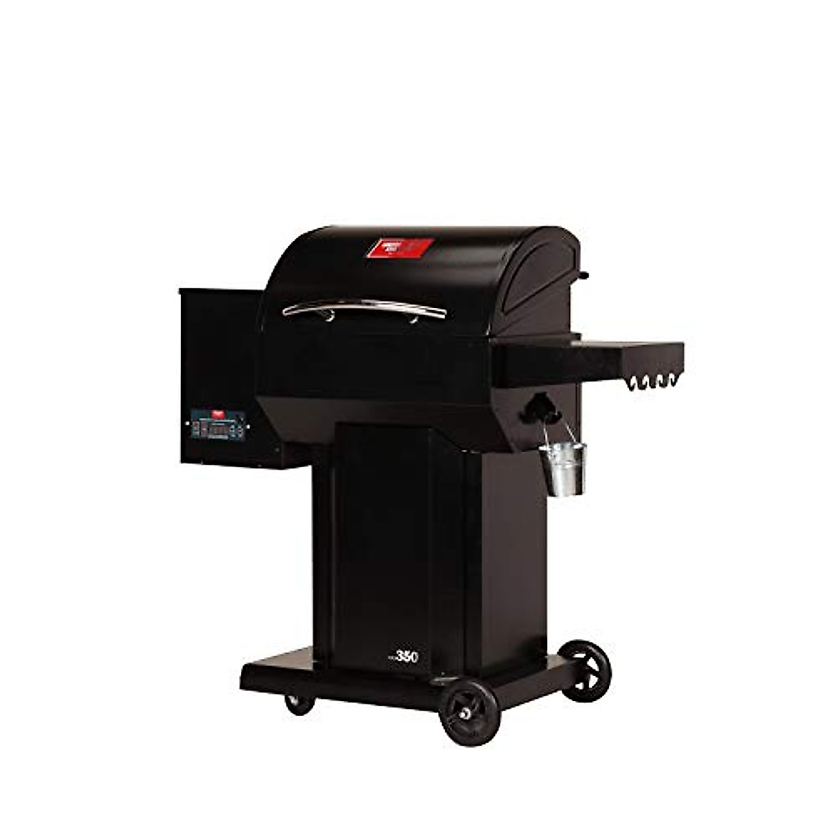 UNITED STATES STOVE CO Pellet Grill, Hooch USG350, Black