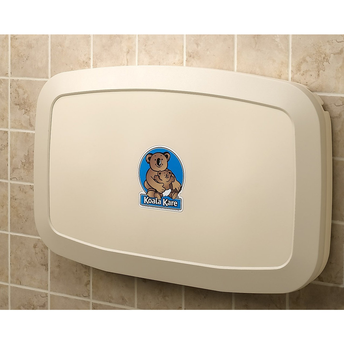 Koala Kare KB20000 Horizontal Baby Changing Station, 35 3/16 x 22 1/4, Cream (KB200-00)