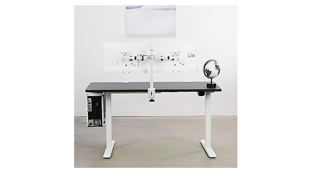 VIVO Espresso 60 x 24 Inch Desk Top | Sturdy, Spacious & Seamless