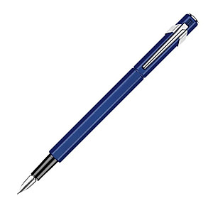 Caran d'Ache 849 0842-159 Fountain Pen, EF Extra Fine Point, Blue, Dual Use Type