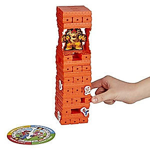 Hasbro Jenga: Super Mario Edition Game, Block Stacking Tower Game for Super Mario Fans, Ages 8 and Up (Amazon Exclusive)