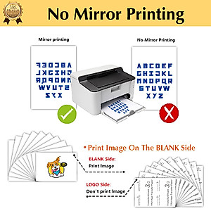 TransOurDream Iron on Heat Transfer Paper for Dark T Shirts (10 Sheets 8.5x11", Dark 3.0) Printable HTV Vinyl for Inkjet & Laserjet Printer, Transfers Paper for Dark Fabric