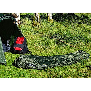 Crua Camping Sleeping Bag - Rating of 23°F (-5°C) for Hiking, Backpacking, Cold & Warm Weather