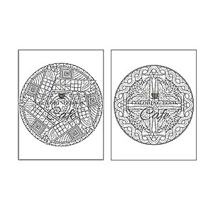 125 Mandalas: An Adult Coloring Book Featuring 125 of the World’s Most Beautiful Mandalas for Stress Relief and Relaxation (Mandala Coloring Books)