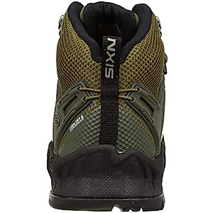 KEEN Men's NXIS Evo Mid Height Waterproof Hiking Boots, Forest Night/Dark Olive, 12