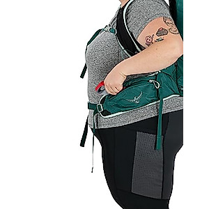 Osprey Tempest 20L Women's Hiking Backpack with Hipbelt, Jasper Green, WM/L, Extended Fit