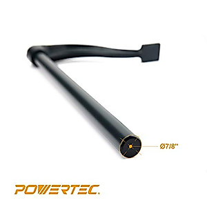 POWERTEC 71096-P2 16-1/2 inch Workbench Holdfast Woodworking Bench Dog Hole Clamps, Hold Down Clamps for 15/16" bench dog hole, 2 pack