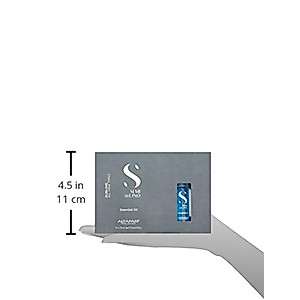 Alfaparf Milano Semi Di Lino Sublime Essential Hair Oil Treatment - Hydrating Hair Oil to Protect & Smooth Ends - With Flaxseed Extract + Omega 3 - Silky Hair Products (12 Vials x 13 ml / 0.44 oz/ea)