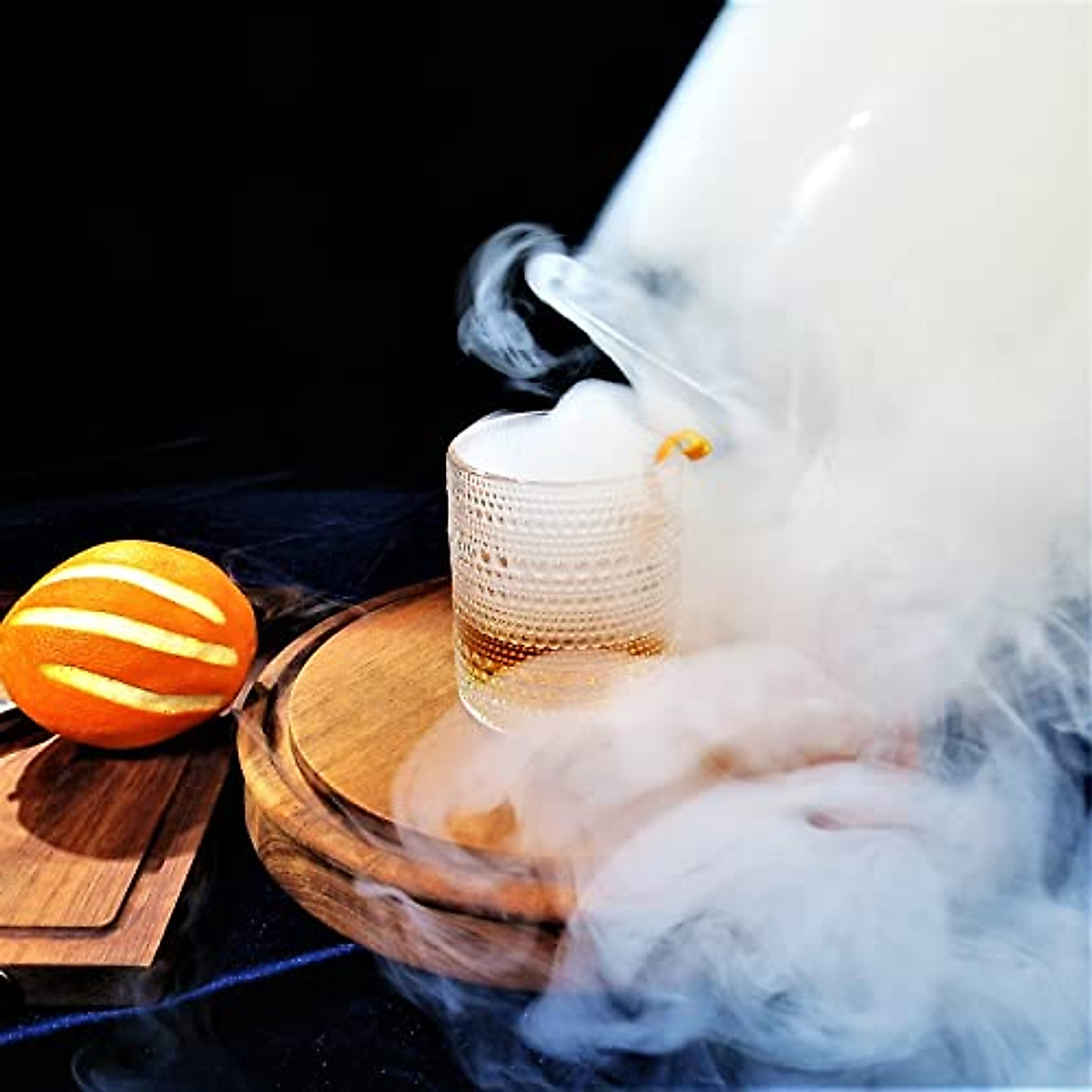 6-pack Hobnail Drinking Glasses, 10 oz Thick Modern Glass Tumbler, Double Old Fashion Glass, Vintage Bubble Glassware (Clear)