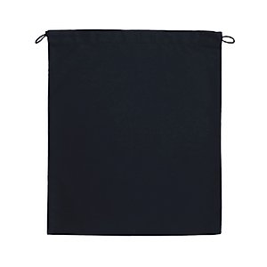 22x28" Black Handmade in USA Cotton Polyester Colors Drawstring Dust Bag for Handbag, Sneakers, Clothes, Accessories, Travel, Storage, gift or packaging (Large 22x28", Black)