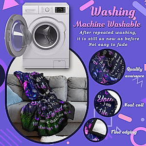 Atokker Goddaughter Gifts from Godmother Blanket, First Communion Gifts for Girls, 1st Communion Gifts for Girls, Baptism Gifts for Girl, Communion Gifts for Goddaughter Throw Blanket 60"*50"