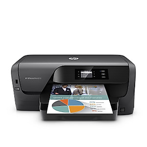 HP OfficeJet Pro 8210 Wireless Color Printer with Mobile Printing, Amazon Dash replenishment ready (D9L64A) (Renewed)