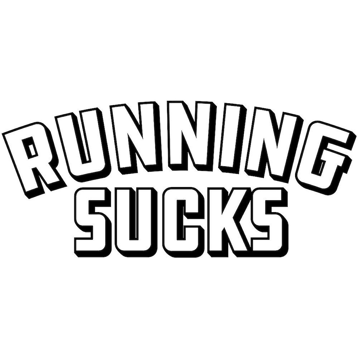 CafePress Running Sucks Ceramic Coffee Mug, Tea Cup 11 oz