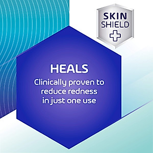 Balmex AdultAdvantage BProtected Skin Relief Cream, with SkinShield Technology to Protect, Soothe and Heal Sensitive Skin, 3oz (4 pack)