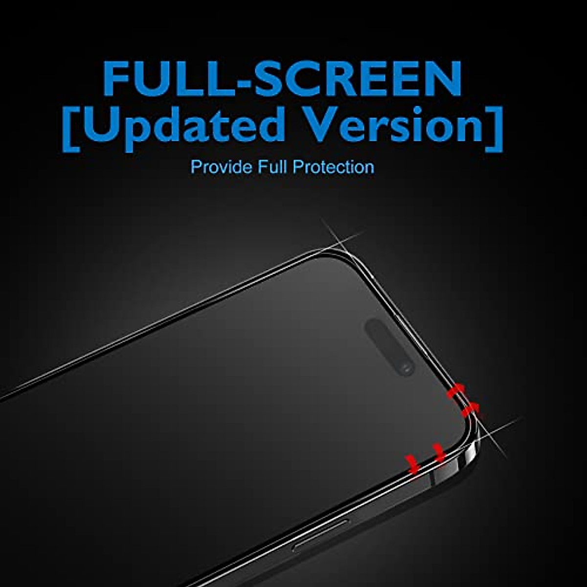 Mothca Matte Glass Screen Protector for iPhone 14 Pro Max Anti-Glare & Anti-Fingerprint Tempered Glass Clear Film Full Screen Case Friendly Bubble Free for iPhone14 Pro Max 6.7inch 2022 Smooth as Silk