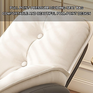 HARELA Patio Outdoor Rocking Chair, Indoor & Outdoor Backyard Furniture Rocking Chair, Padded Cushion Rocker Recliner Chair Outdoor for Front Porch, Living Room, Patio, Garden, Yard