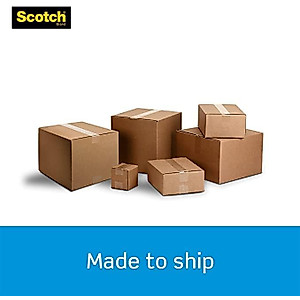 Scotch Heavy Duty Packaging Tape, 2 Inches x 800 Inches, Clear - 2 Count