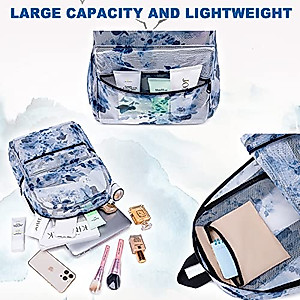 CAMTOP Mesh Backpack for Girls Kids Semi-Transparent See Through Sturdy Bookbag Casual Daypack for School Beach Swim Work Gym