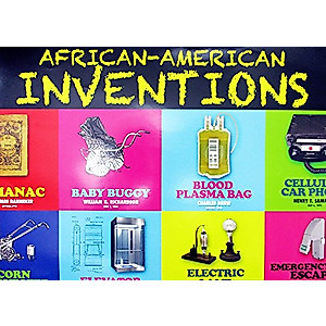 777 Tri-Seven Entertainment African American Inventions 18x24 Poster Black History Famous People Inventors, 18" x 24", (Color)