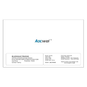 Ruzava/Aocwei 15.6" Laptop 6GB DDR4 128GB SSD Intel J4105 (Up to 2.5Ghz) 4-Core Win 10 PC 1920x1080 FHD Dual WiFi BT 4.2 Support 1TB SSD Expand with Wireless Mouse for Business-Silver