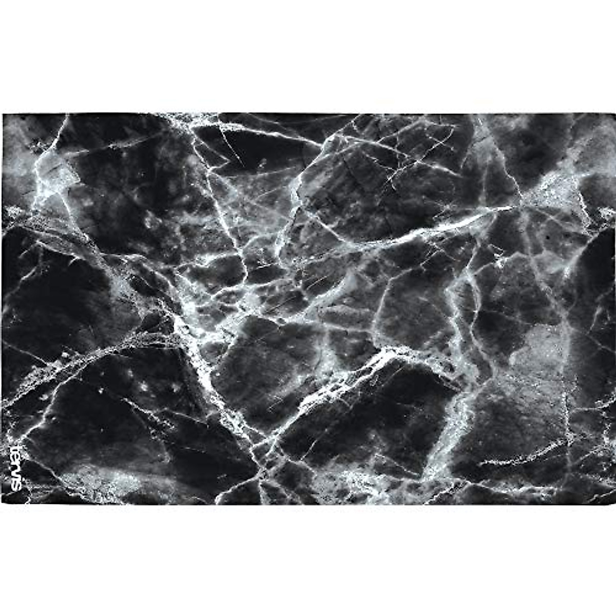 Tervis Black Marble Made in USA Double Walled Insulated Tumbler Travel Cup Keeps Drinks Cold & Hot, 16oz, Classic