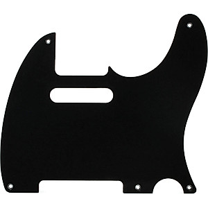 Fender Pure Vintage Pickguard, 52 Telecaster, 5-Hole - Black 1-Ply