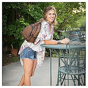 STS Ranchwear Women's Baroness Backpack, Tornado Brown, One Size