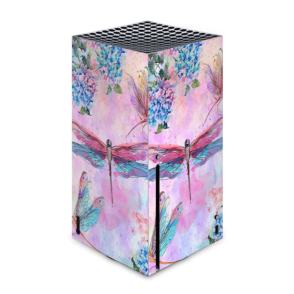 Head Case Designs Officially Licensed Jena DellaGrottaglia Dragonflies Animals Vinyl Sticker Gaming Skin Decal Cover Compatible With Xbox Series X Console