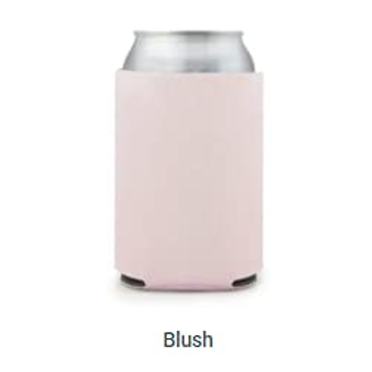 Can Cooler Sleeves Blank Poly Foam (12, Blush)