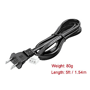 PKPOWER 6ft 18AWG AC Internal Power Cord Cable Lead for Hisense 43H4030F3 43H4080F 43H4030F 43H4030F1 with Connection to Power Board