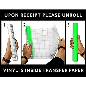 ORACAL 651 Gloss Dark Blue Adhesive Craft Vinyl for Cameo, Cricut & Silhouette Including Free Roll of Clear Transfer Paper (15ft x 12")