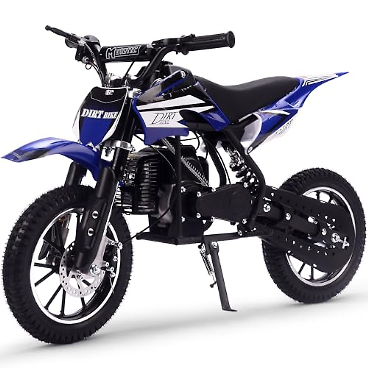 MotoTec DB-01 50cc 2-Stroke Kids Gas Dirt Bike Blue