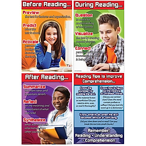 Carson Dellosa Mark Twain Reading Comprehension Bulletin Board Set (410074)