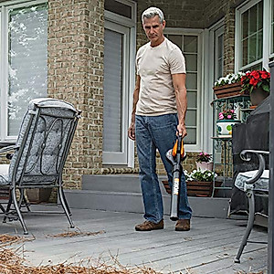 WORX 20V Cordless Leaf Blower WG545.6 DC Blower Vacuum,1*2.0Ah Battery & Charger Included