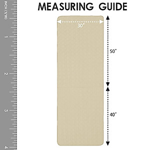 RBSC Home Recliner Sofa Covers 30 Inch Waterproof Slipcovers for Reclining Sofas (Beige, 31" Middle)