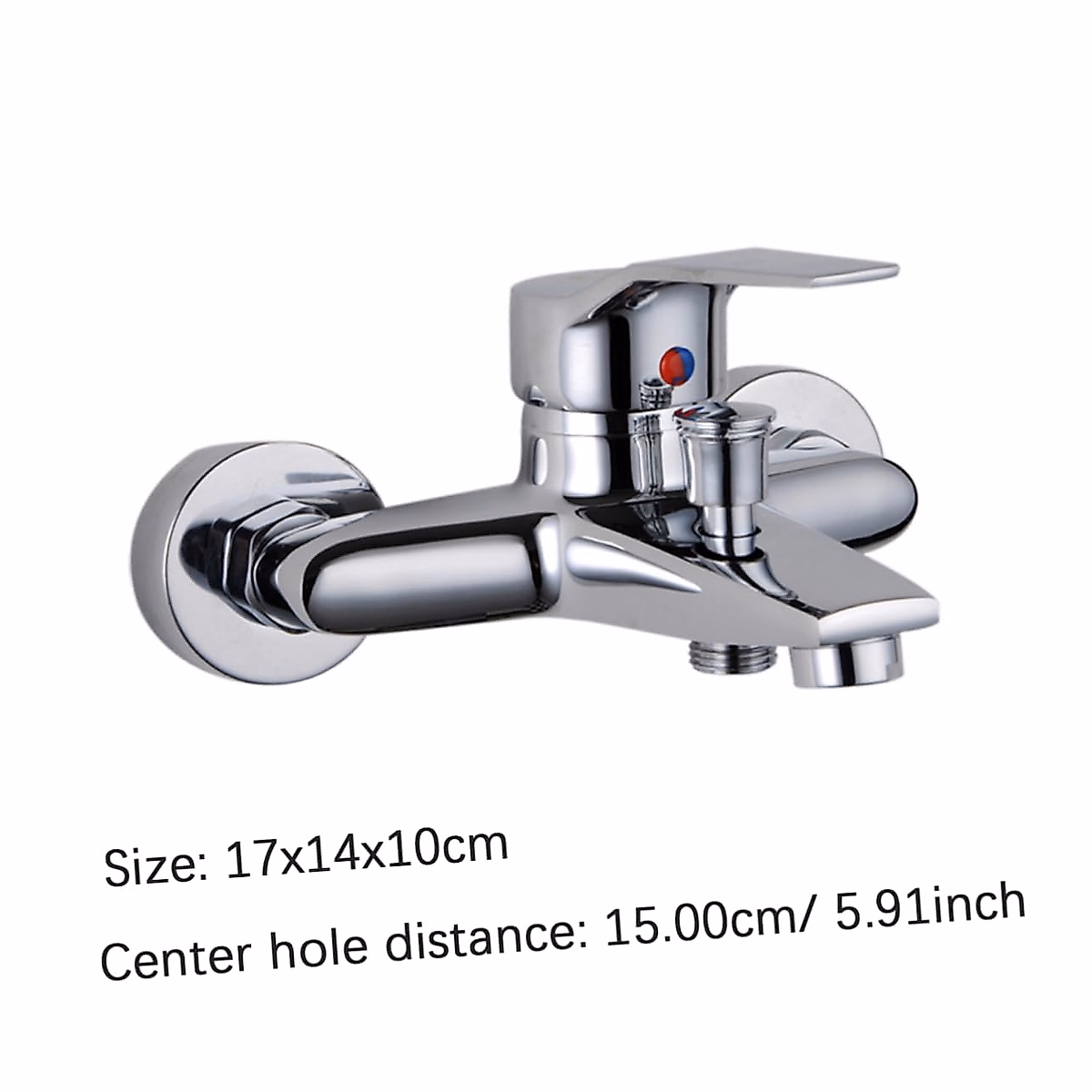Veemoon Sink Faucet Hot and Cold Water Faucet Faucets for Bathroom Sinks Basin Faucet Single Handle Faucet Faucets for Bath Sinks Faucet for Bathroom Sink Kitchen Mixing Valve in-Wall
