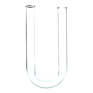 Eisco Labs U-Form Absorption Tube, 130mm Tall, 15mm Diameter, Borosilicate Glass