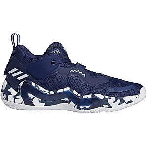 adidas New D.O.N. Issue 3 Shoe - Unisex Basketball Men 9/Women 10 Navy/White