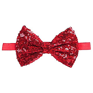 Baby Girls It's My 1st/2nd Birthday Cake Smash Banquet Fall Outfits Shinny Printed Sequin Bow Tutu Princess Dress Clothes Set 2pcs Red(2 Years)