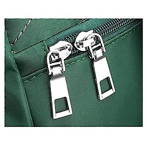 LTDH Women Backpack Purse Anti Theft Rucksack Portable Shoulder Large Travel Daypack For Girls (Green), 28*14*30CM