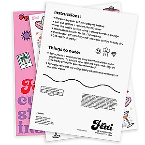 xo, Fetti 21st Birthday Party Decorations Temporary Tattoos - 48 pcs | Fun Bday Girl Party, Finally 21, RIP Fake ID, HBD, Disco Cowgirl Party, Twenty One Tiara