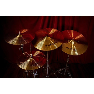 HAIRIESIS Cymbal Exquisite Alloy Cymbal Set 14"/16"/18"/20" 5 Pieces Drum Cymbal