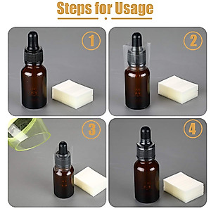 Boao 1250 Pieces Shrink Band for Bottles PVC Heat Shrink Wrap for Jars Perforated Shrink Wrap for Bottles Shrink Band Tamper for Cans and Tins, 5 Size, 250 Pieces of Each Size (Clear)