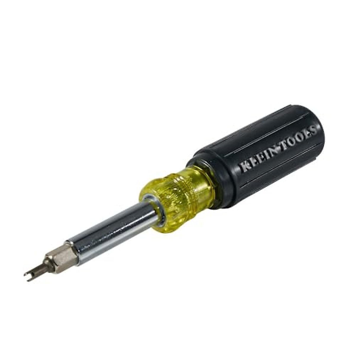 Klein Tools 80065 Schrader Driver Kit with Multi-Bit 11-in-1 Screwdriver / Nut Driver and 2-in-1 Nut Driver, Hex Head Slide Drive, 2-Piece