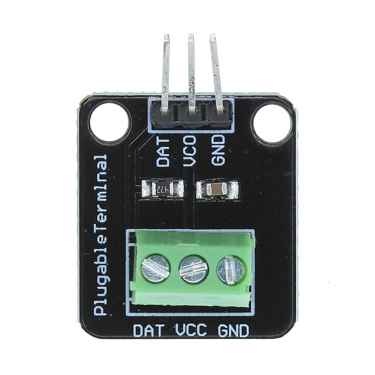 DS18B20 Temperature Sensor Module Kit Waterproof 100CM Digital Sensor Cable Stainless Steel Probe Terminal Adapter