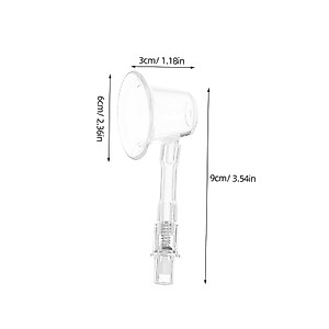 Milisten Restraint Toys 2pcs Beautiful Breast Head Brace Booster White Girl Eroctic Toy