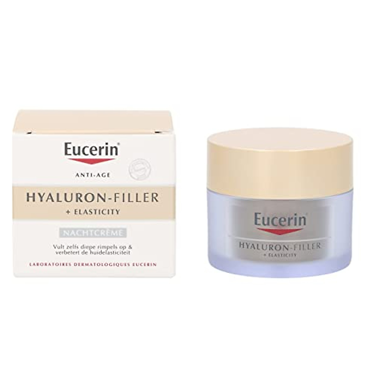 Eucerin Hyaluronic Filler + Elasticity Crema Noche 50 ml
