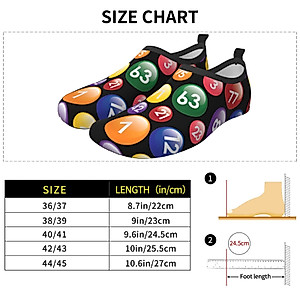Bingo Game Adult Barefoot Quick-Drying Non-Slip Water Sports Wading Shoes Aqua Yoga Beach Socks