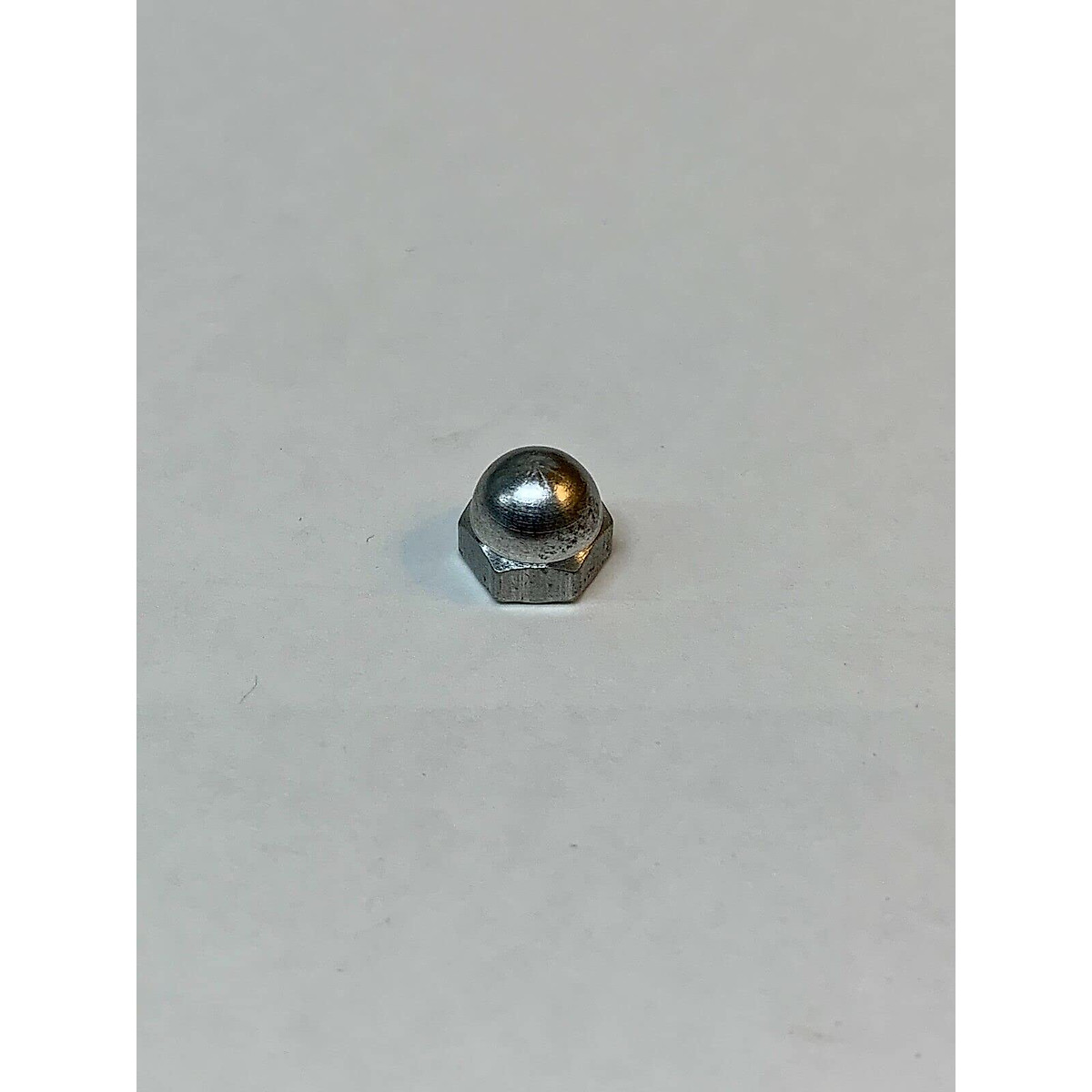 (100) 10-32 Acorn Cap Hex Nuts Aluminum Bolt Thread Cover Smooth Rounded #10/32